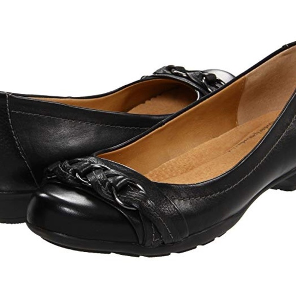 Softspots | Shoes | Flatscomfortiva Posie Soft Spots Black Leather 85m ...